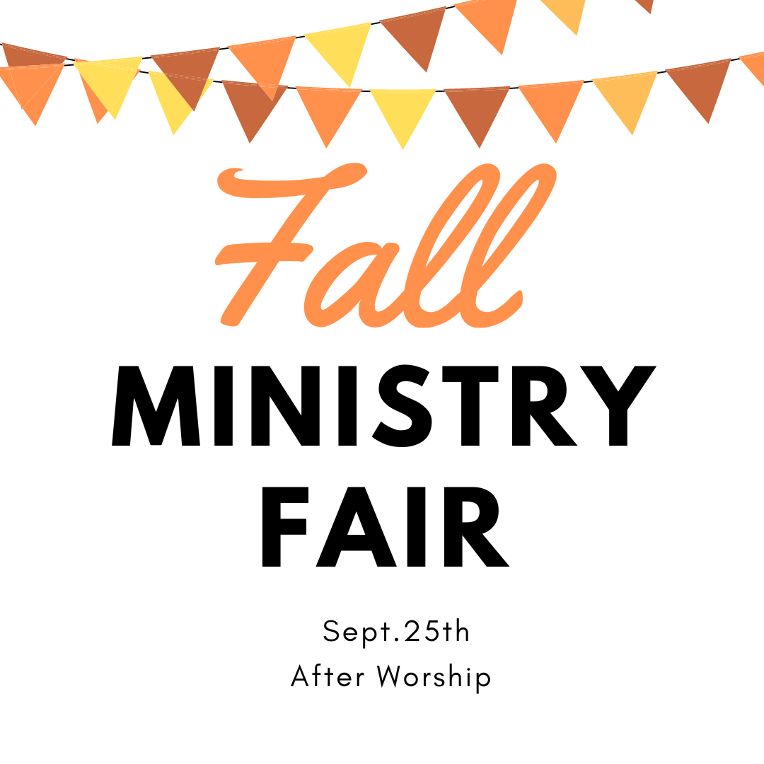 Ministry Fair - First Presbyterian Church